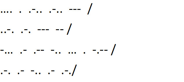 Half-Term Activity: Morse Code • Bawdsey Radar Museum